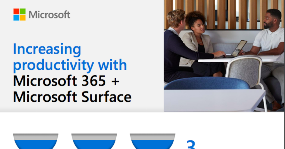 Productivity: Increasing productivity with Microsoft 365 + Microsoft ...